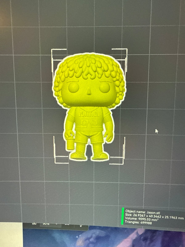 Custom 3D Printed Character Figure from Your Photo — Funko, Pixar, Dis ...